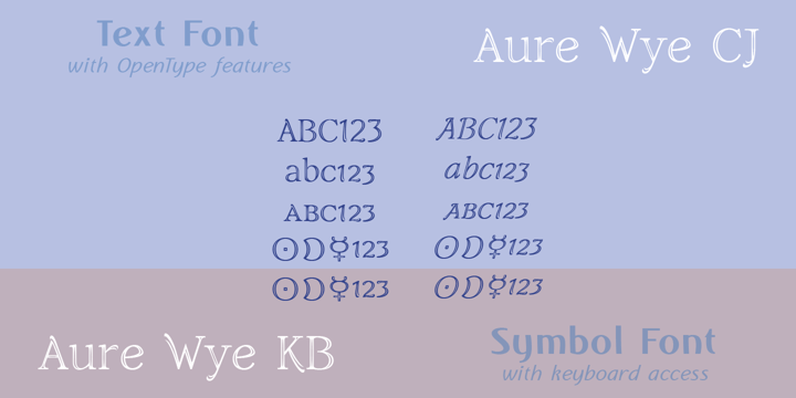 Aure Wye Font | Webfont & Desktop | MyFonts
