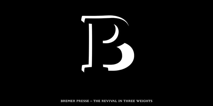Bremer Presse Font | Webfont & Desktop | MyFonts