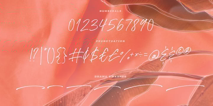 Drama Font | Webfont & Desktop | MyFonts