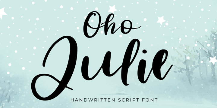 Oho Julie Font | Webfont & Desktop | MyFonts
