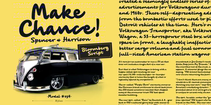 Bloomberg Script Font | Webfont & Desktop | MyFonts