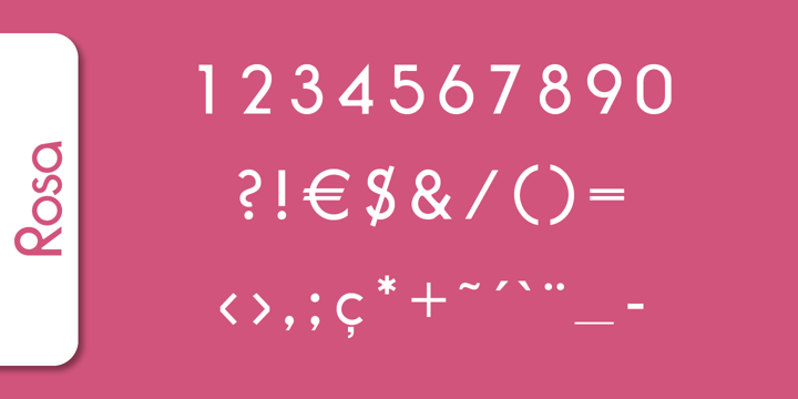 Rosa Font | Webfont & Desktop | MyFonts