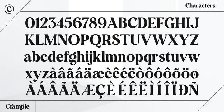 Cramble Font | Webfont & Desktop | MyFonts