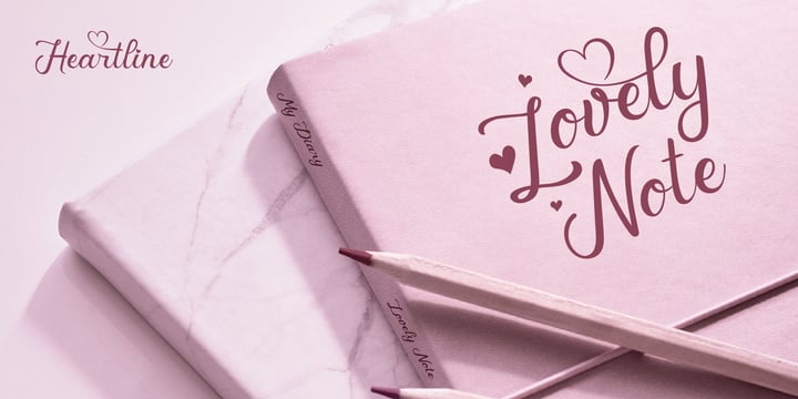 Heartline Font | Webfont & Desktop | MyFonts
