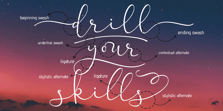 Blooming Valerian Font | Webfont & Desktop | MyFonts