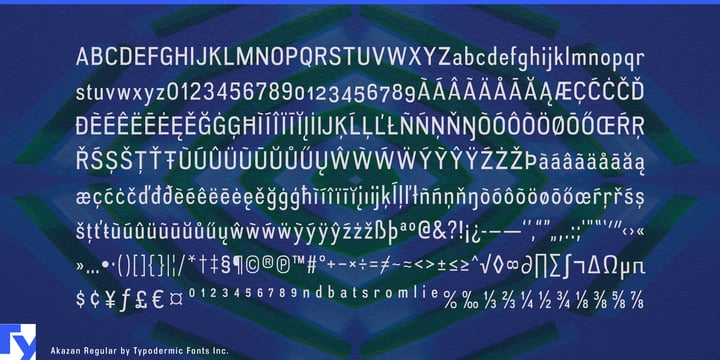 Akazan Font | Webfont & Desktop | MyFonts