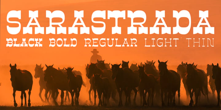 Sarastrada Font | Webfont & Desktop | MyFonts