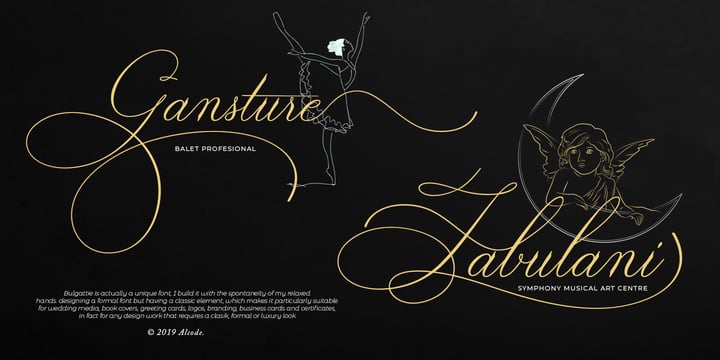 Bulgattie Font | Webfont & Desktop | MyFonts