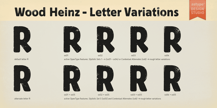 Wood Heinz No. 2 Font | Webfont & Desktop | MyFonts