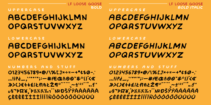 LF Loose Goose Font | Webfont & Desktop | MyFonts