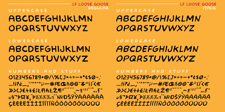 LF Loose Goose Font | Webfont & Desktop | MyFonts