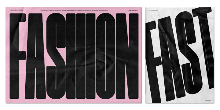 Poster Compressed Font | Webfont & Desktop | MyFonts