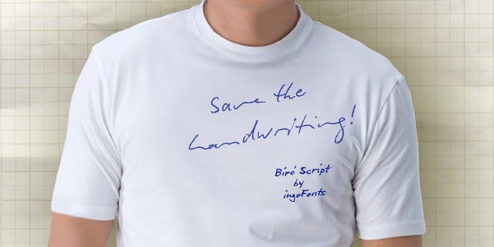 Biro Script Plus Font | Webfont & Desktop | MyFonts