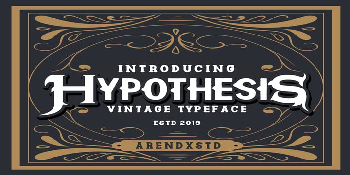 Hypothesis Font | Webfont & Desktop | MyFonts