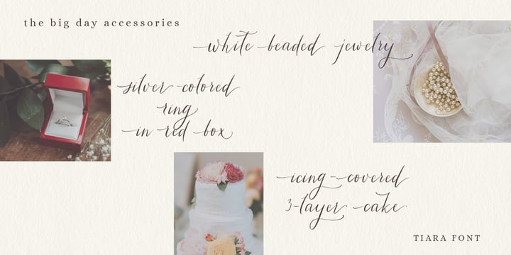 Tiara Font | Webfont & Desktop | MyFonts