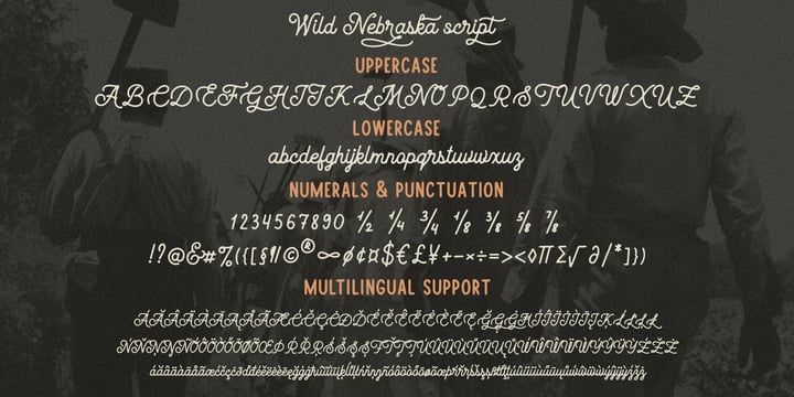 Wild Nebraska Font | Webfont & Desktop | MyFonts