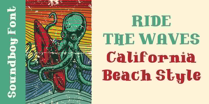 Soundboy Font | Webfont & Desktop | MyFonts