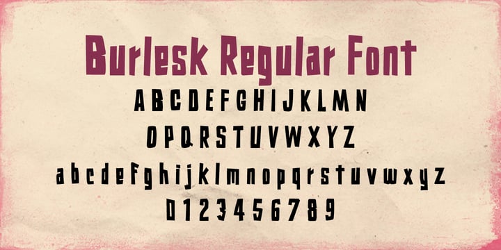 Burlesk Font | Webfont & Desktop | MyFonts