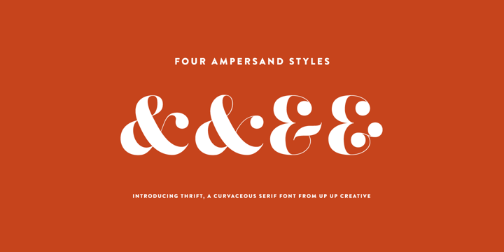 Thrift Font | Webfont & Desktop | MyFonts