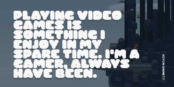 Dancin' Pixel Font | Webfont & Desktop | MyFonts