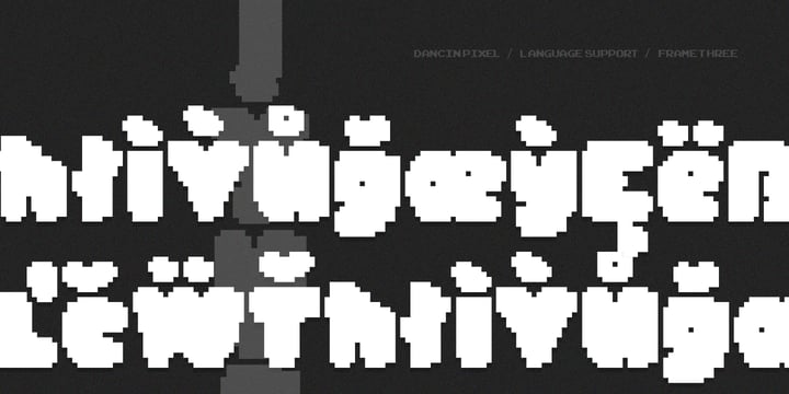 Dancin' Pixel Font | Webfont & Desktop | MyFonts