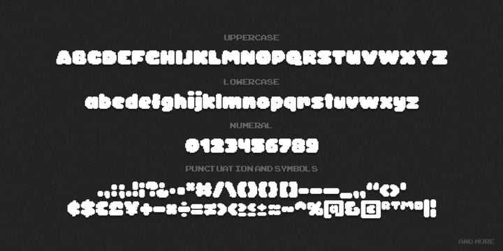 Dancin' Pixel Font | Webfont & Desktop | MyFonts