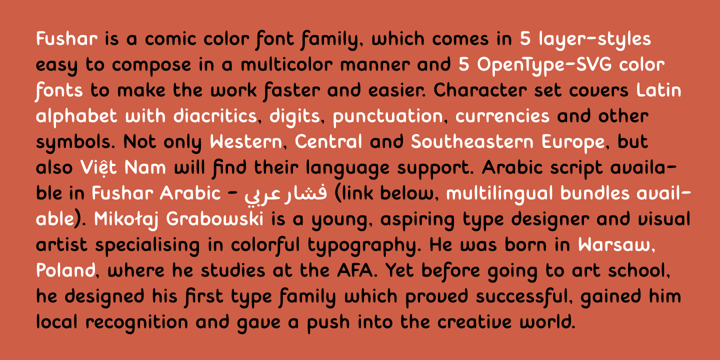 Fushar Font | Webfont & Desktop | MyFonts