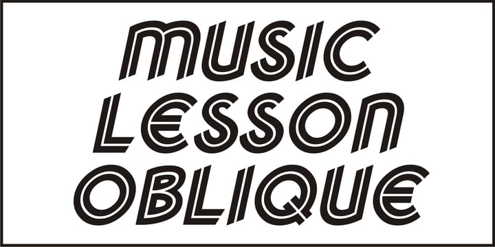 Music Lesson JNL Font | Webfont & Desktop | MyFonts