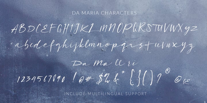 Da Maria Font | Webfont & Desktop | MyFonts