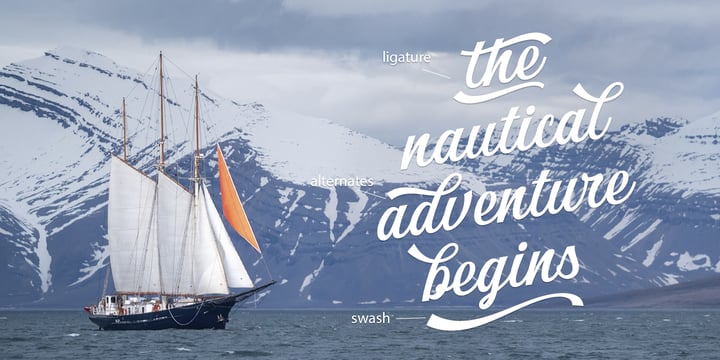 Captain Nelson Font | Webfont & Desktop | MyFonts