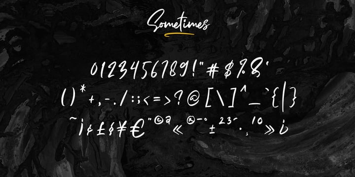 Sometimes Font | Webfont & Desktop | MyFonts
