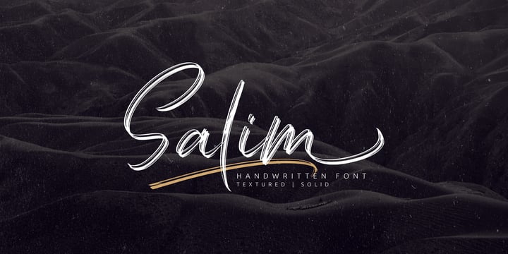 Salim Font | Webfont & Desktop | MyFonts