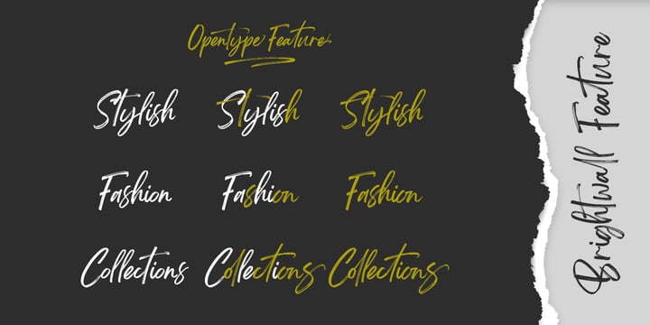 Brightwall Font | Webfont & Desktop | MyFonts