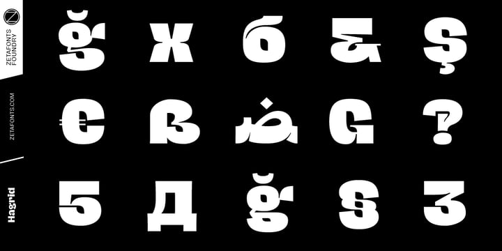 Hagrid Font | Webfont & Desktop | MyFonts