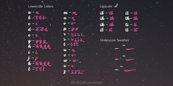 Stars & Love Font | Webfont & Desktop | MyFonts