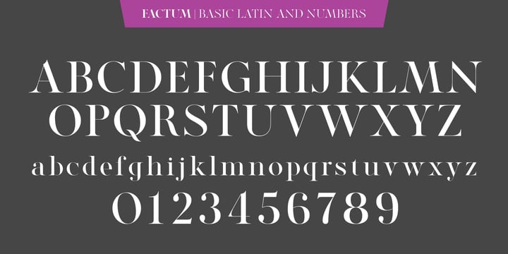 Factum Font | Webfont & Desktop | MyFonts