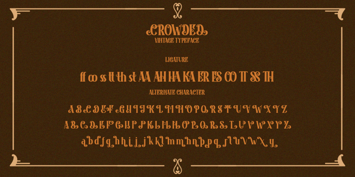 Crowded Font | Webfont & Desktop | MyFonts