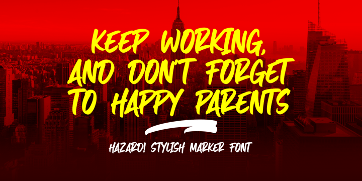 Hazard Font | Webfont & Desktop | MyFonts