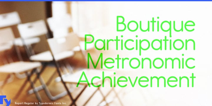 Report Font | Webfont & Desktop | MyFonts