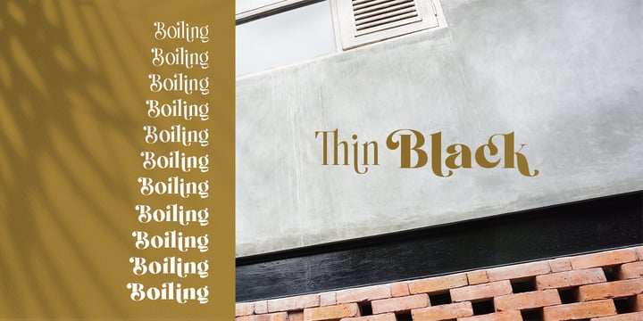 Boiling Font | Webfont & Desktop | MyFonts