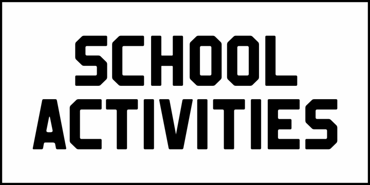 School Activities JNL Font | Webfont & Desktop | MyFonts