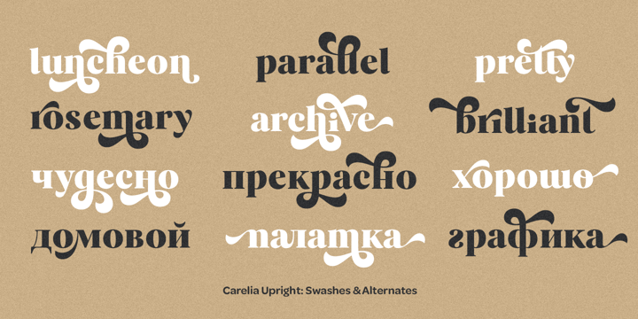 Carelia Font | Webfont & Desktop | MyFonts