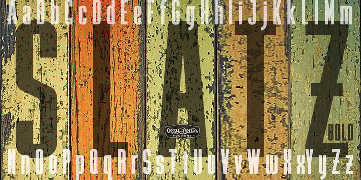 Slatz Font | Webfont & Desktop | MyFonts