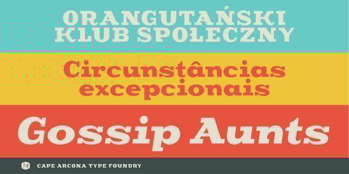 CA Cape Rock Font | Webfont & Desktop | MyFonts