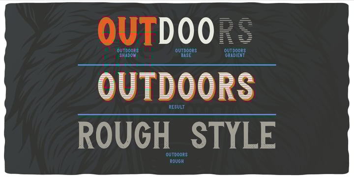 Outdoors Font | Webfont & Desktop | MyFonts
