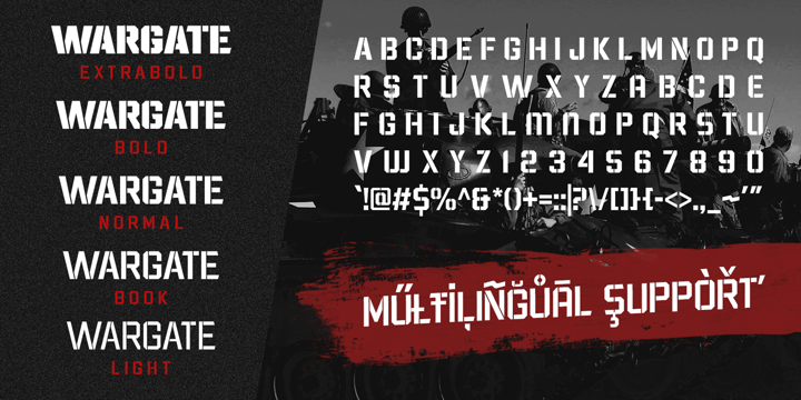 Wargate Font | Webfont & Desktop | MyFonts
