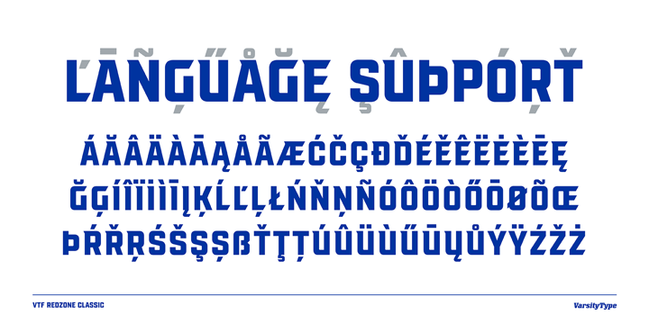 VTF Redzone Classic Font | Webfont & Desktop | MyFonts