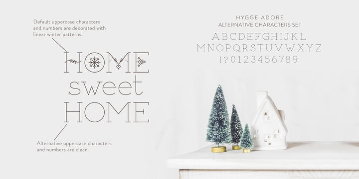 Hygge Adore Font | Webfont & Desktop | MyFonts