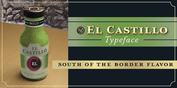 El Castillo SG Font | Webfont & Desktop | MyFonts