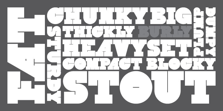 Thickset Font | Webfont & Desktop | MyFonts